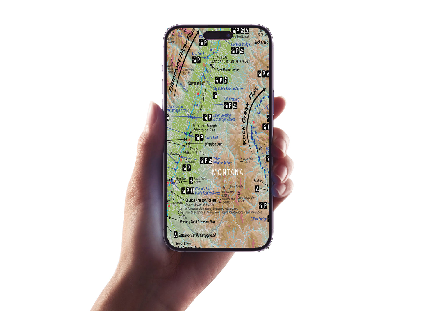 Bitterroot River Fishing Map: Ultimate Montana Guide