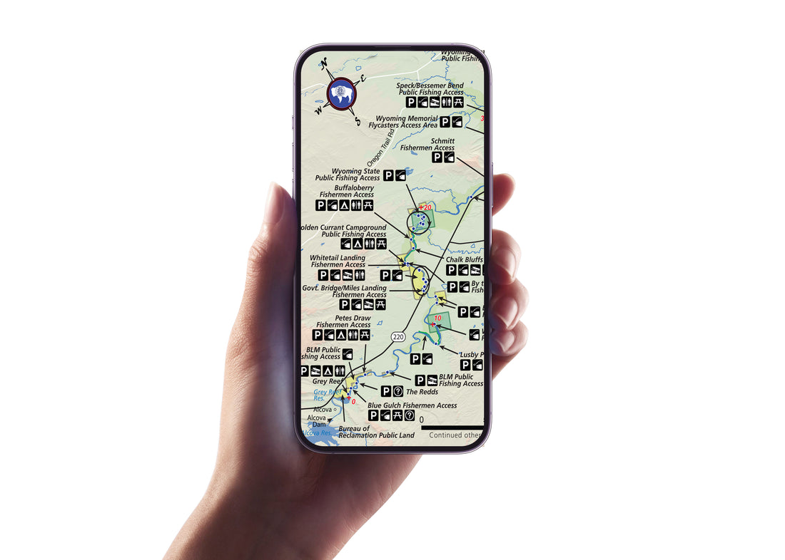 North Platte River Fishing Map - Ultimate Guide | mapthexperience.com