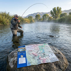 Provo River Utah Fishing Map & Public Access Guide – mapthexperience.com